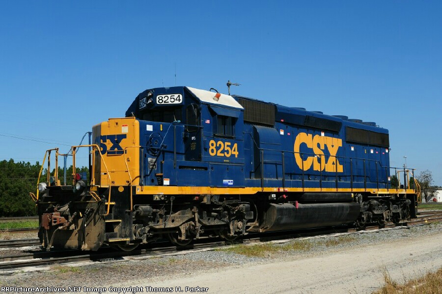 CSXT 8254 SD40-2